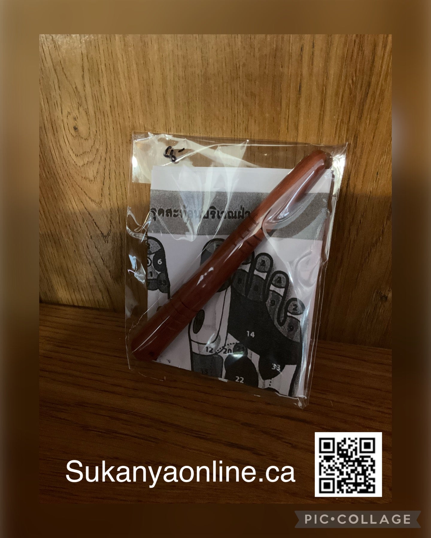 ไม้สำหรับนวดบริเวณฝ่าเท้า - Massage stick – Sukanya Online Thai Food